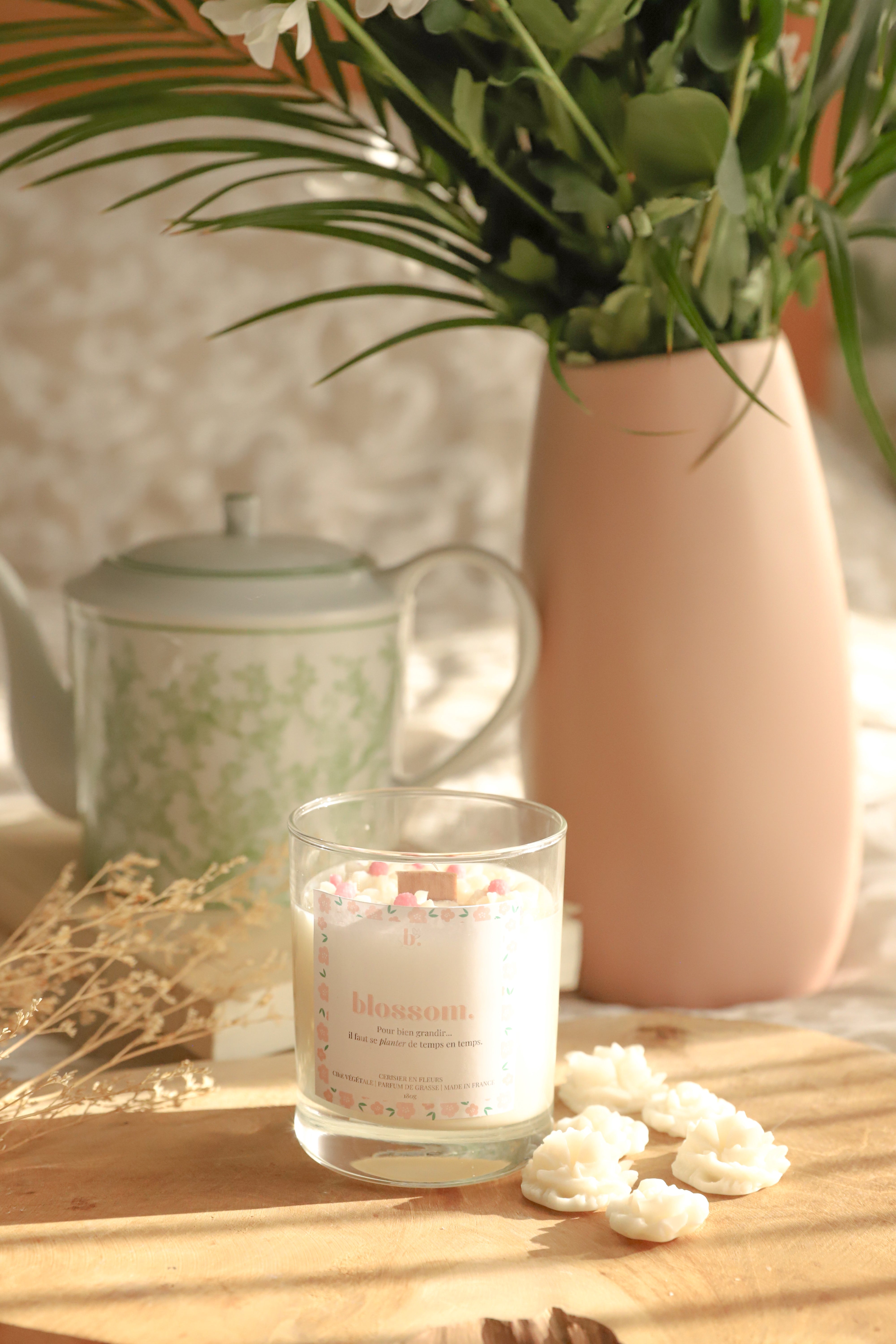 Les Bienfaitrices | Bougies mantras Good Vibes à base de cire végétale