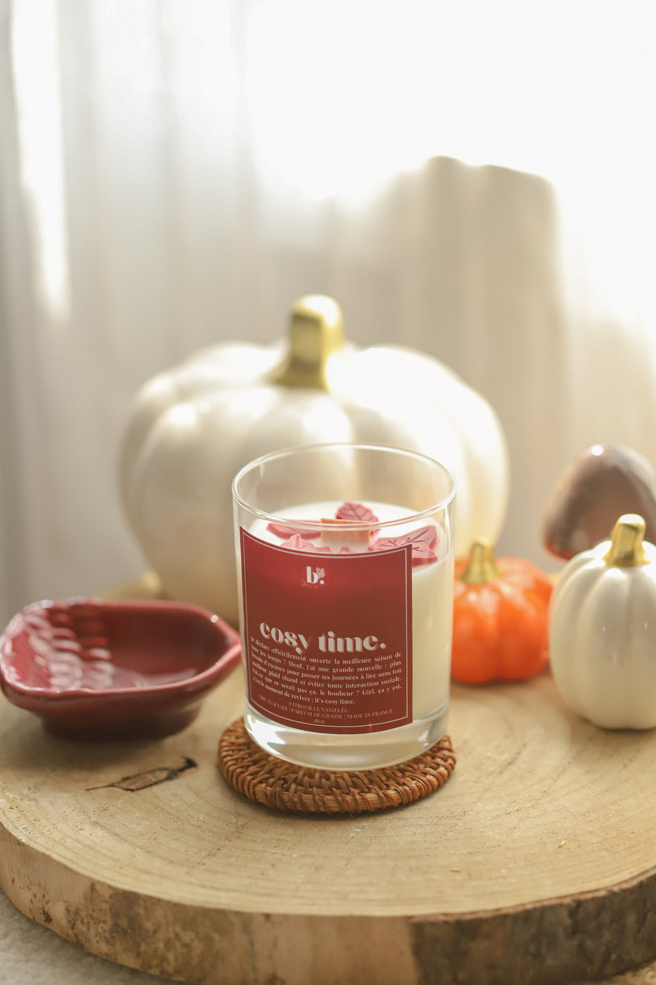 Les Bienfaitrices | Bougies mantras Good Vibes à base de cire végétale