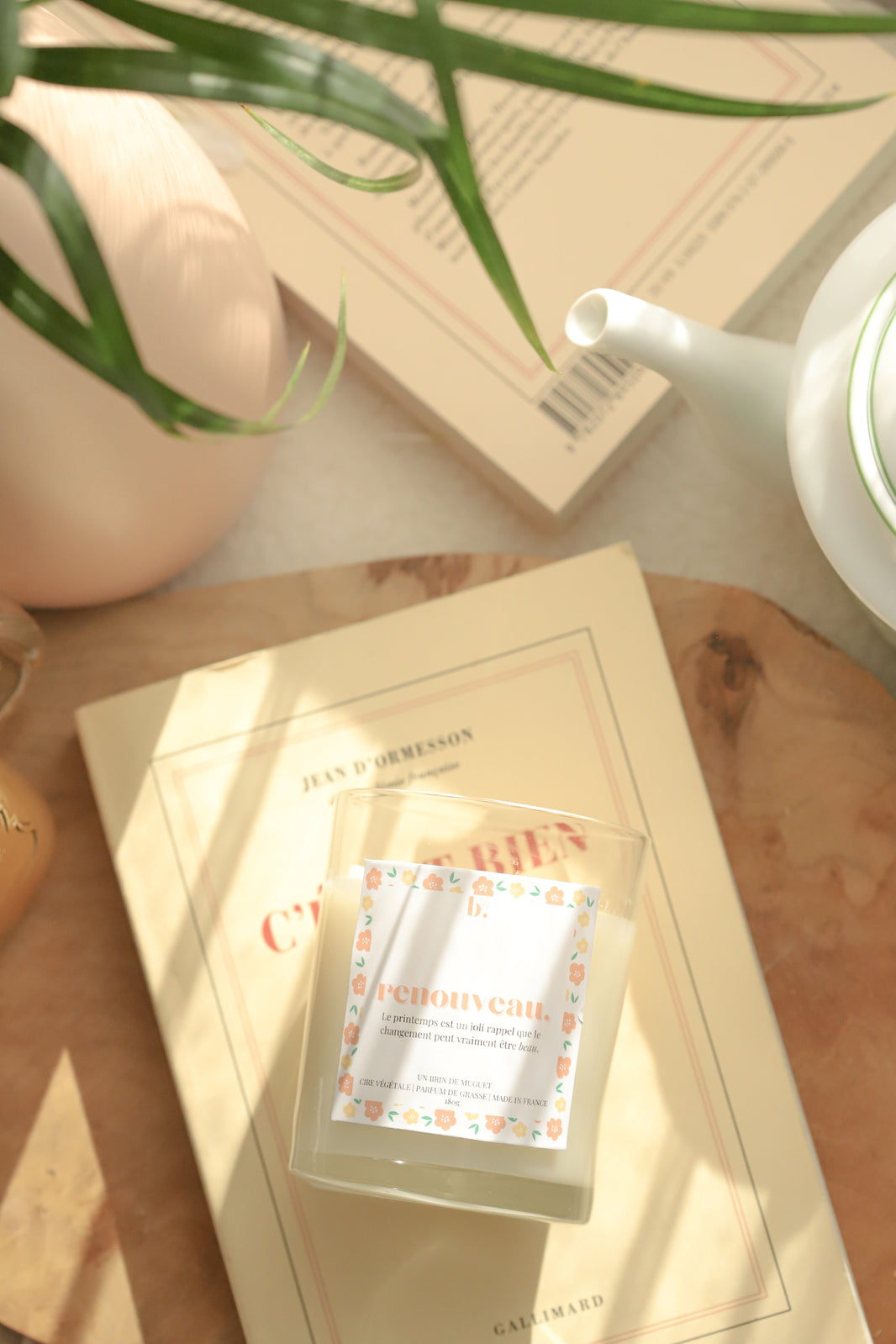 Les Bienfaitrices | Bougies mantras Good Vibes à base de cire végétale