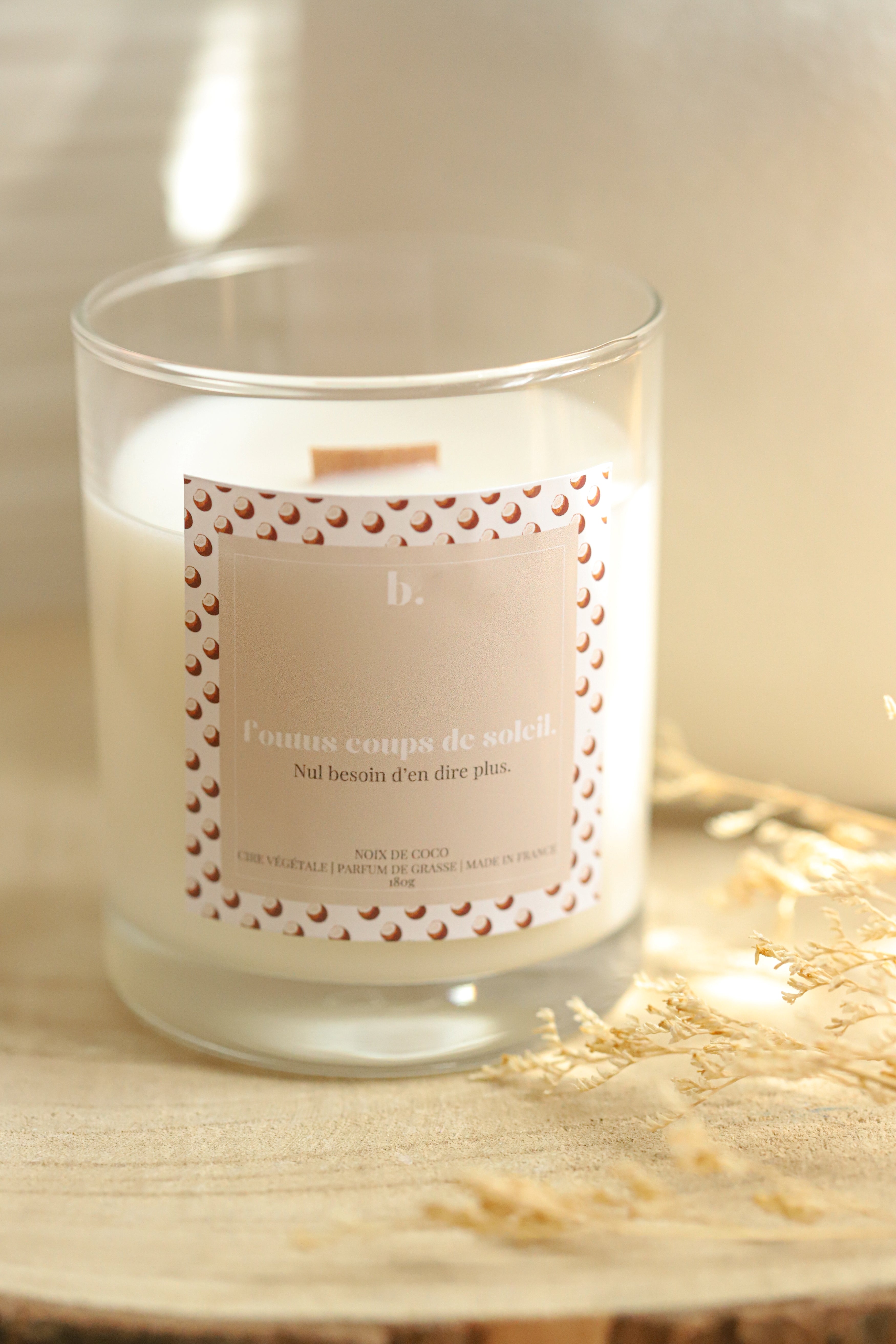 Les Bienfaitrices | Bougies mantras Good Vibes à base de cire végétale