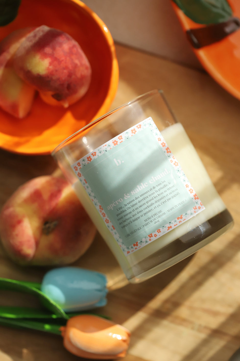 Les Bienfaitrices | Bougies mantras Good Vibes à base de cire végétale