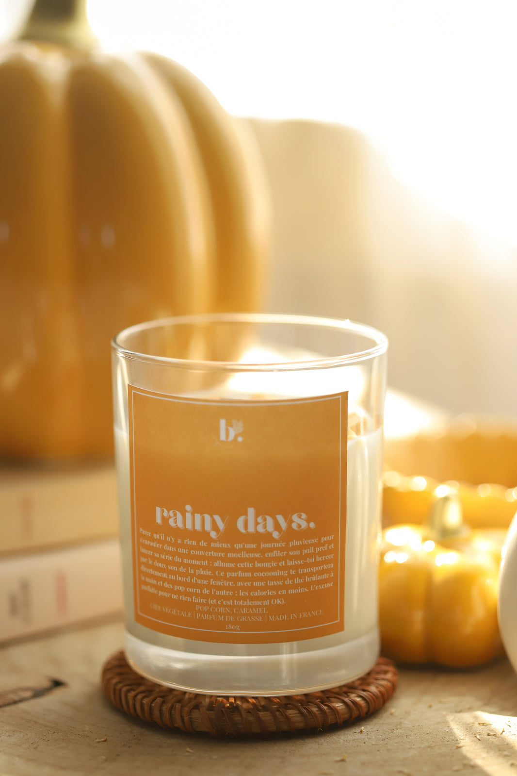 Les Bienfaitrices | Bougies mantras Good Vibes à base de cire végétale