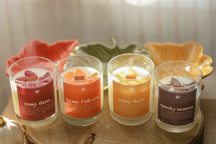 Les Bienfaitrices | Bougies mantras Good Vibes à base de cire végétale