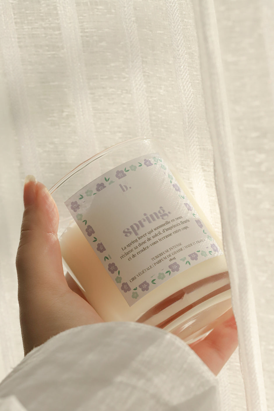 Les Bienfaitrices | Bougies mantras Good Vibes à base de cire végétale