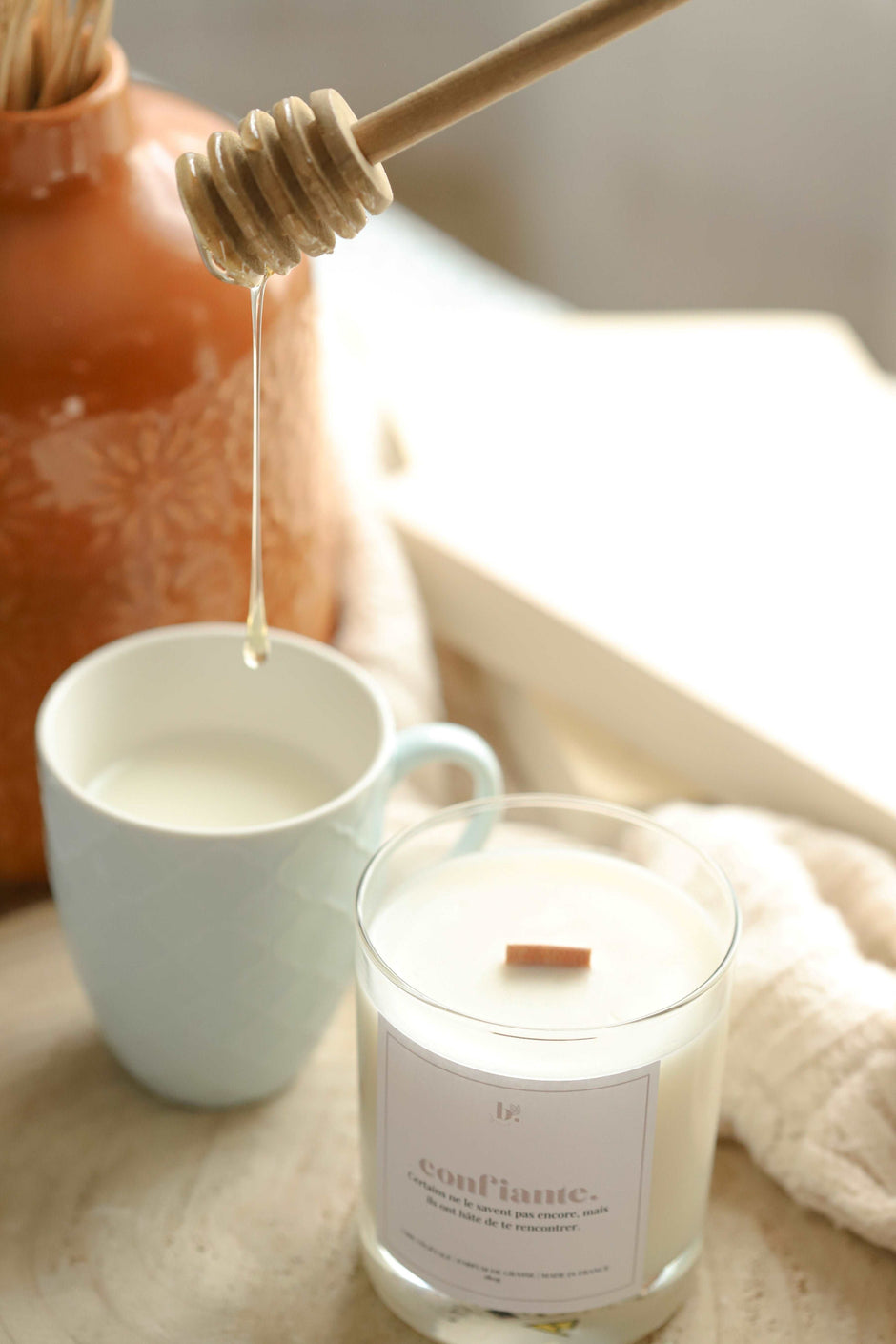Les Bienfaitrices | Bougies aux énergies positives et cire végétale