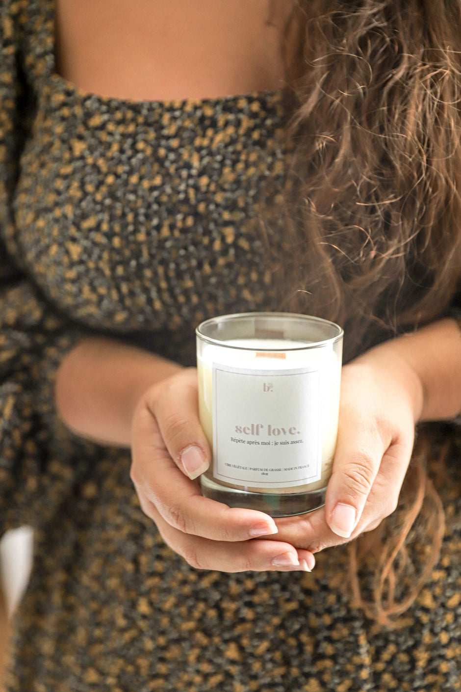 Les Bienfaitrices | Bougies mantras Good Vibes à base de cire végétale